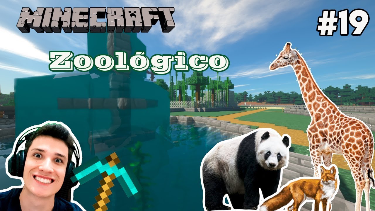 TERMINANDO OS VIVEIROS DO ZOOLÓGICO - MINECRAFT #19 - LEOZERA - YouTube