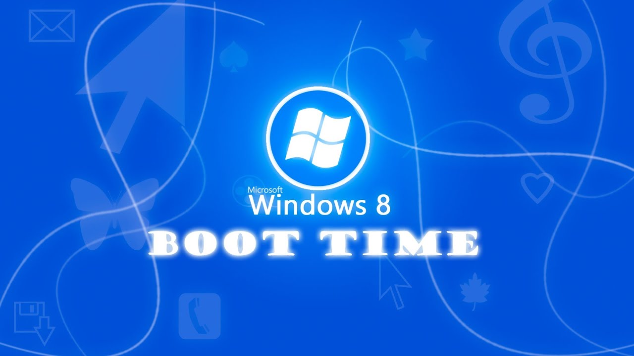 Windows 8 boot time - szybkość, czas uruchamiania systemu - YouTube