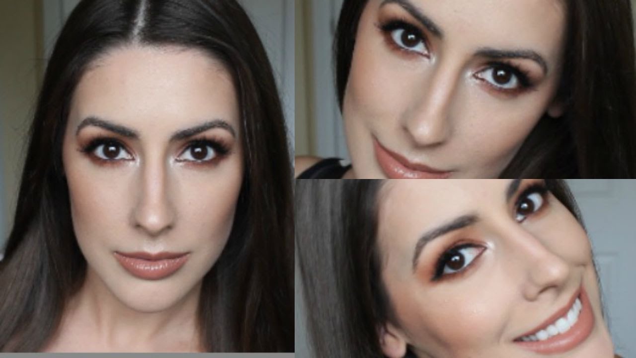 Red Brown Smokey Eye | Fall Makeup Tutorial | Genevieve O - YouTube