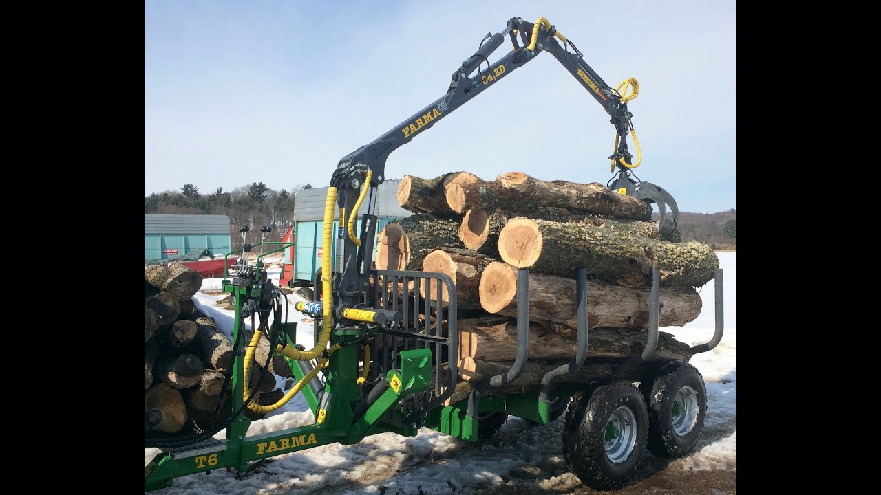 Farma Log trailer,Me,Dad&Jacob - YouTube