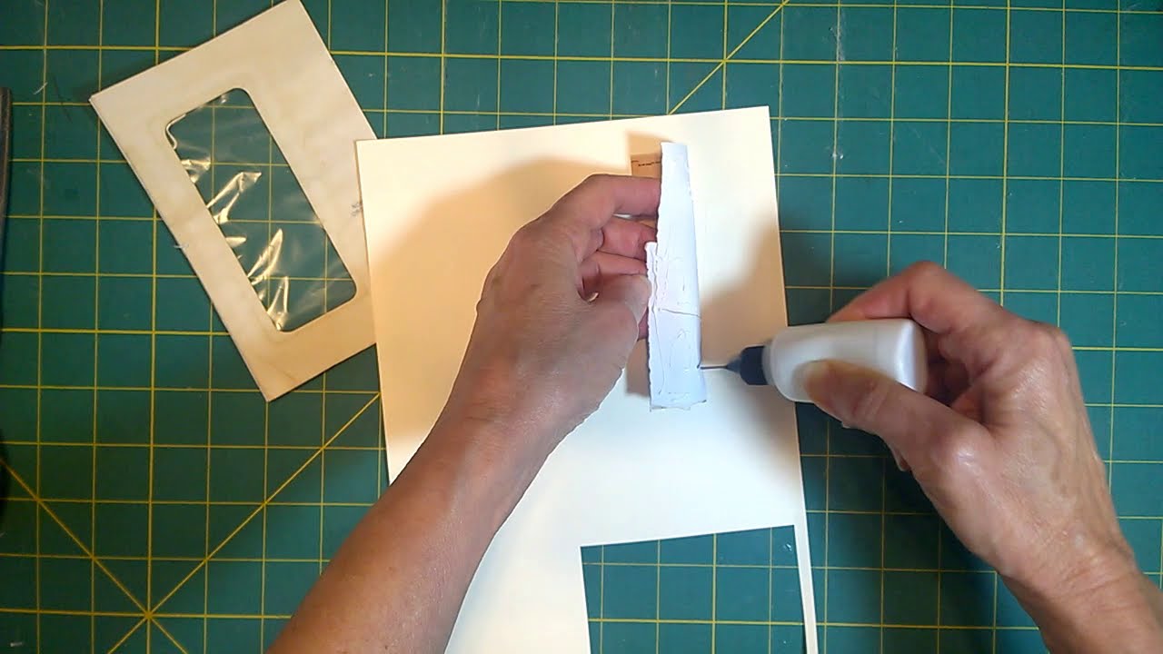 Craft Along: Recycled Window Envelope Journaling Card - YouTube