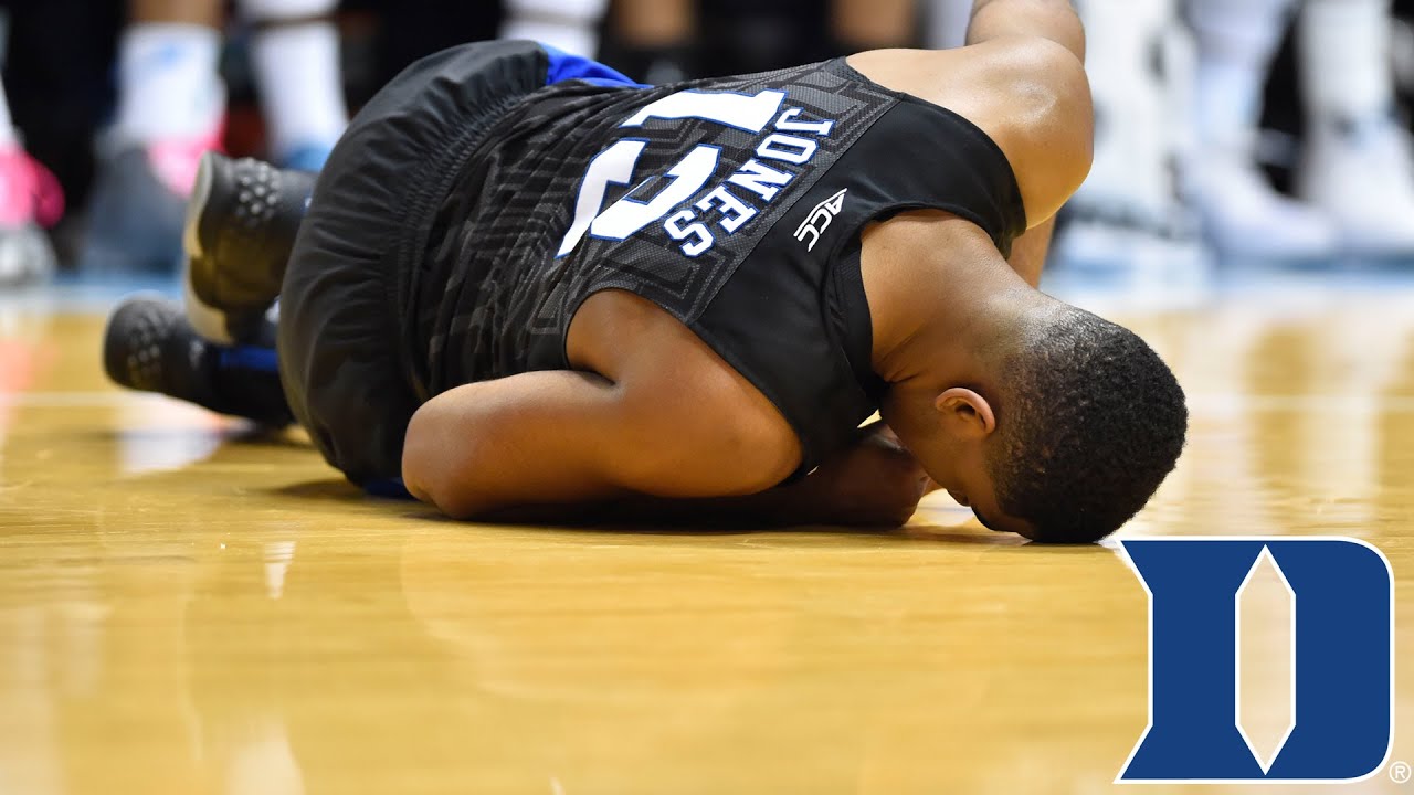 Injury Alert: Duke Basketball Matt Jones - YouTube