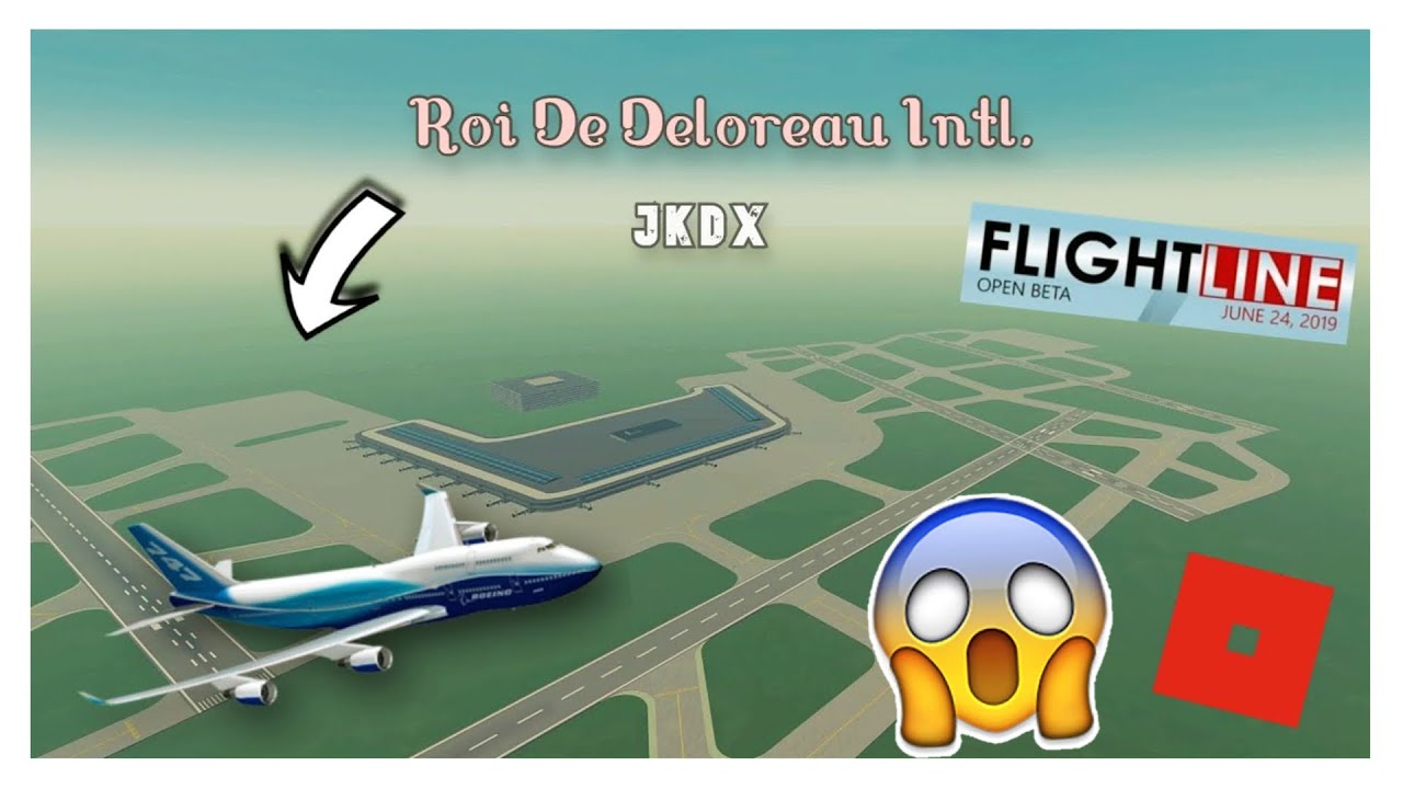 👉👉 NUEVO AEROPUERTO en FLIGHTLINE y BOEING 747 🔥 🛫 |ROBLOX| - YouTube