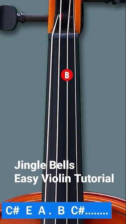 Jingle Bells | Easy Violin Tutorial | #shorts - YouTube