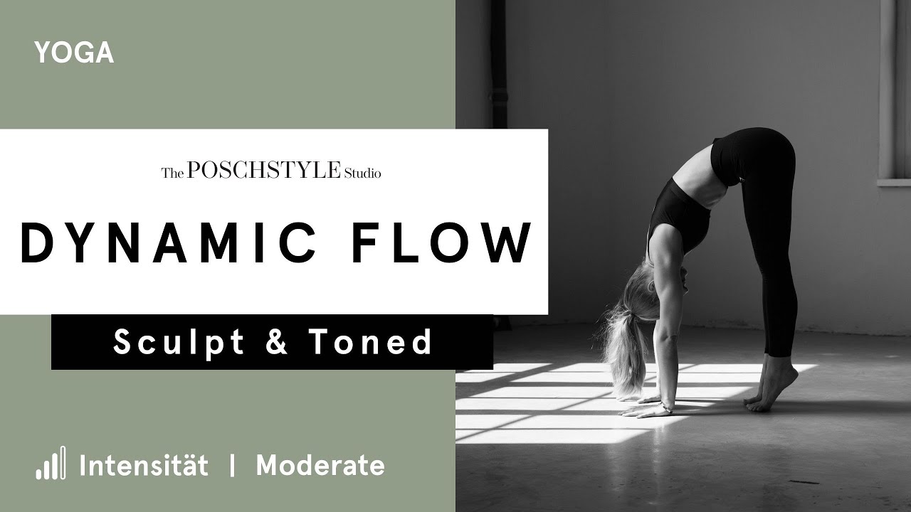 30 Min Dynamic Yoga | Sculpt & Toned | Full Body - YouTube