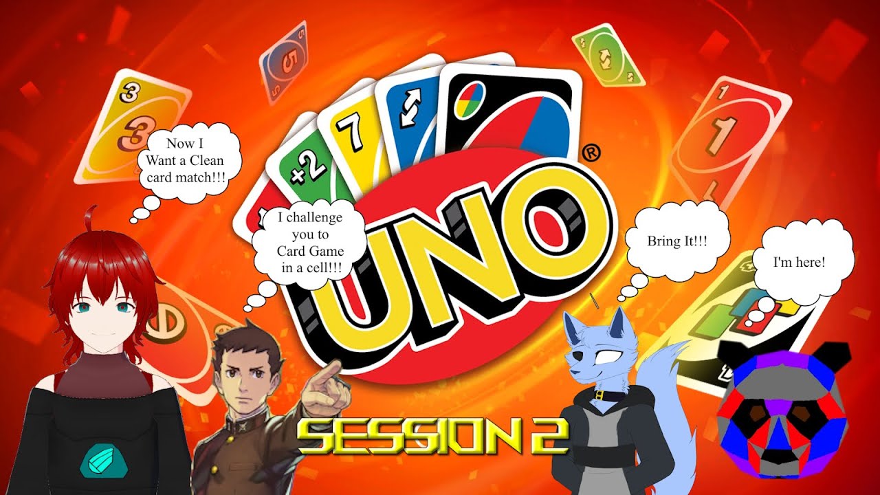 UNO Session 2 - Hell In a Cell Card Game! - YouTube