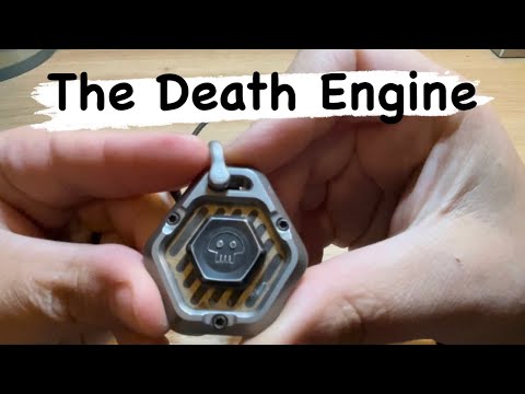 Reviewing Wearable EDC, The Death Engine by Black Mirror Designs - YouTube