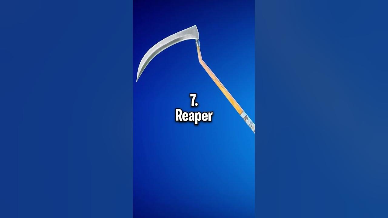 10 Best Fortnite Pickaxes Youtube