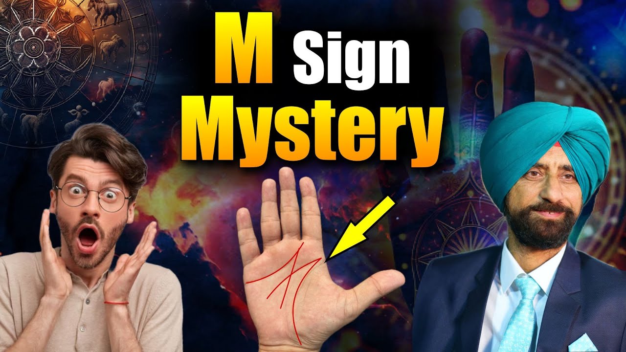 M sign in Hand decoded | Learn with Dikki Sir | Dikki palmistry - YouTube