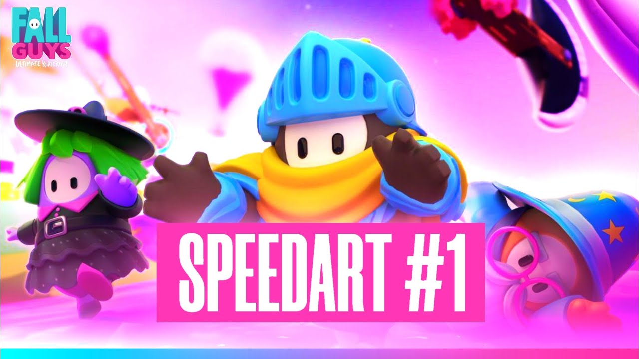Fall Guys Thumbnail Speedart | Thumbnail Speedart | Ps touch Speedart ...