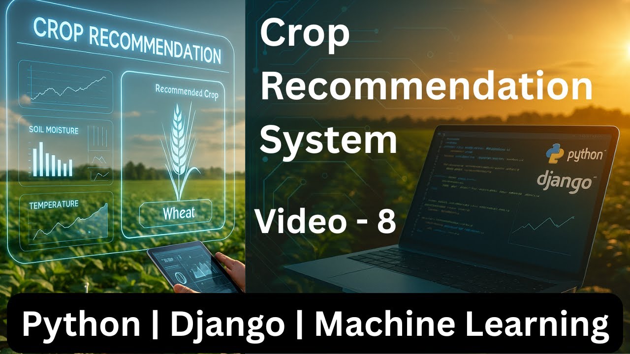 Crop Recommendation Project | Part-8 | Signup, Login and Logout | ML ...