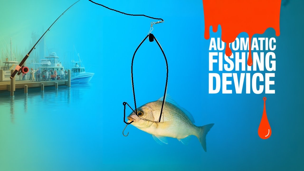 DIY Automatic Fishing Tackle (Catch Fish While You Sleep!) - YouTube