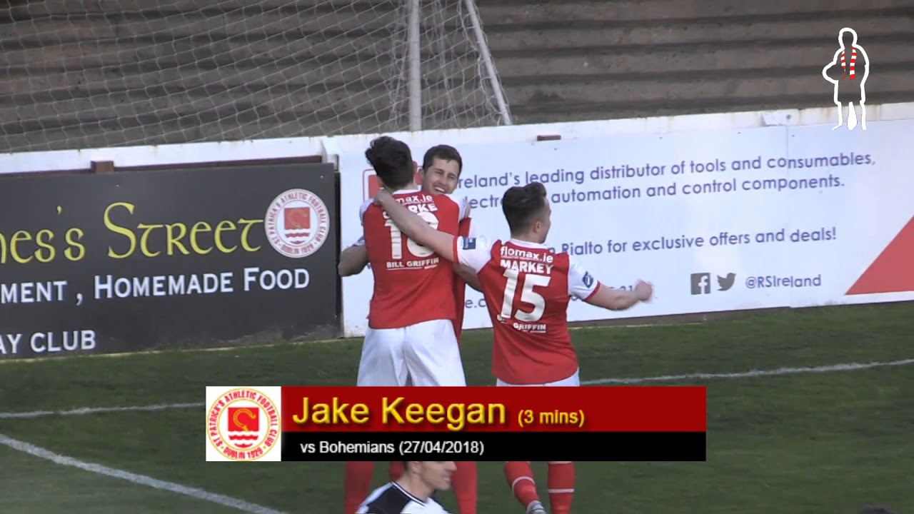 Goal: Jake Keegan (1st vs Bohemians 27/04/2018) - YouTube