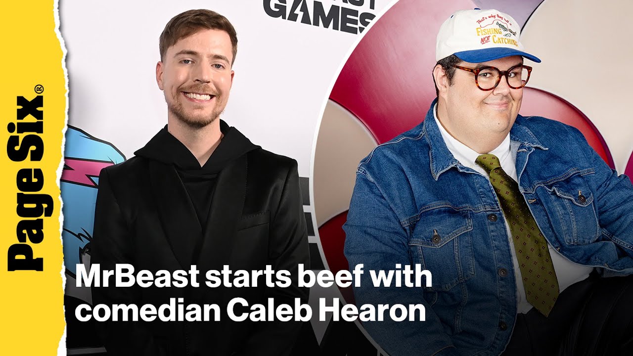 MrBeast starts beef with comedian Caleb Hearon over Rolling Stone list - YouTube