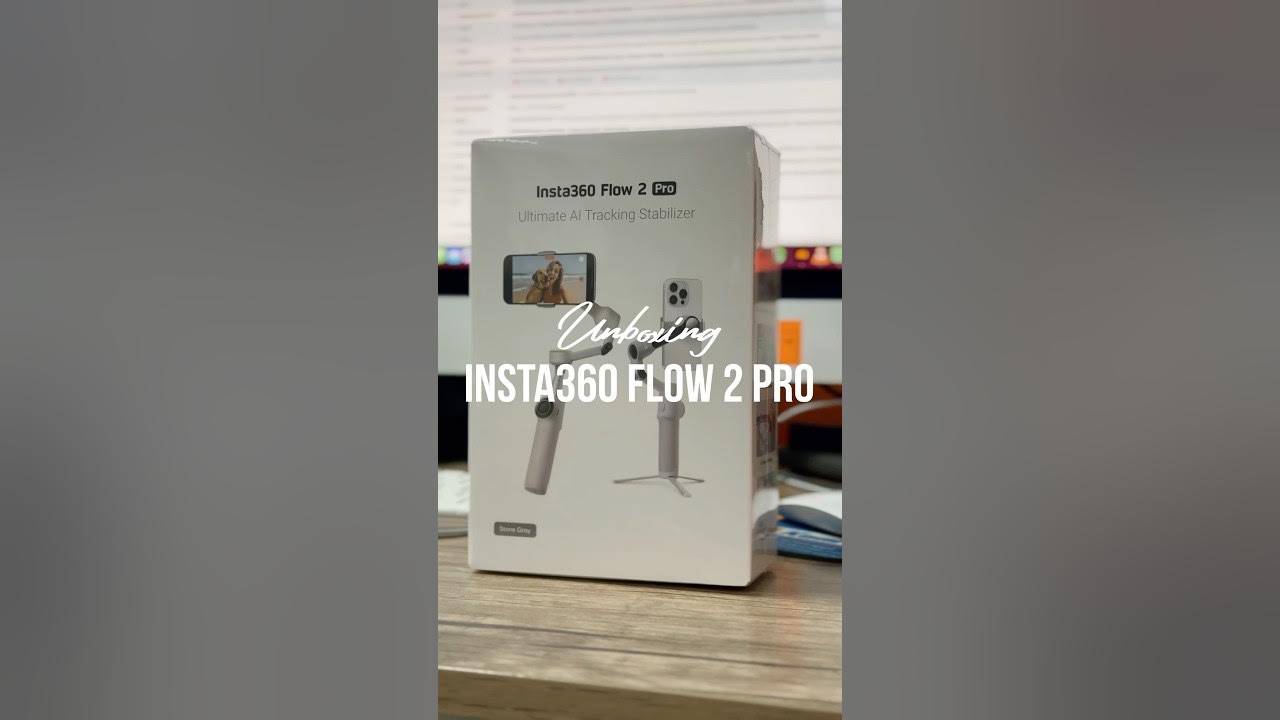 Unboxing Insta360 Flow 2 Pro #camera #photography #gimbal #insta360 #insta360flow #gimball - YouTube