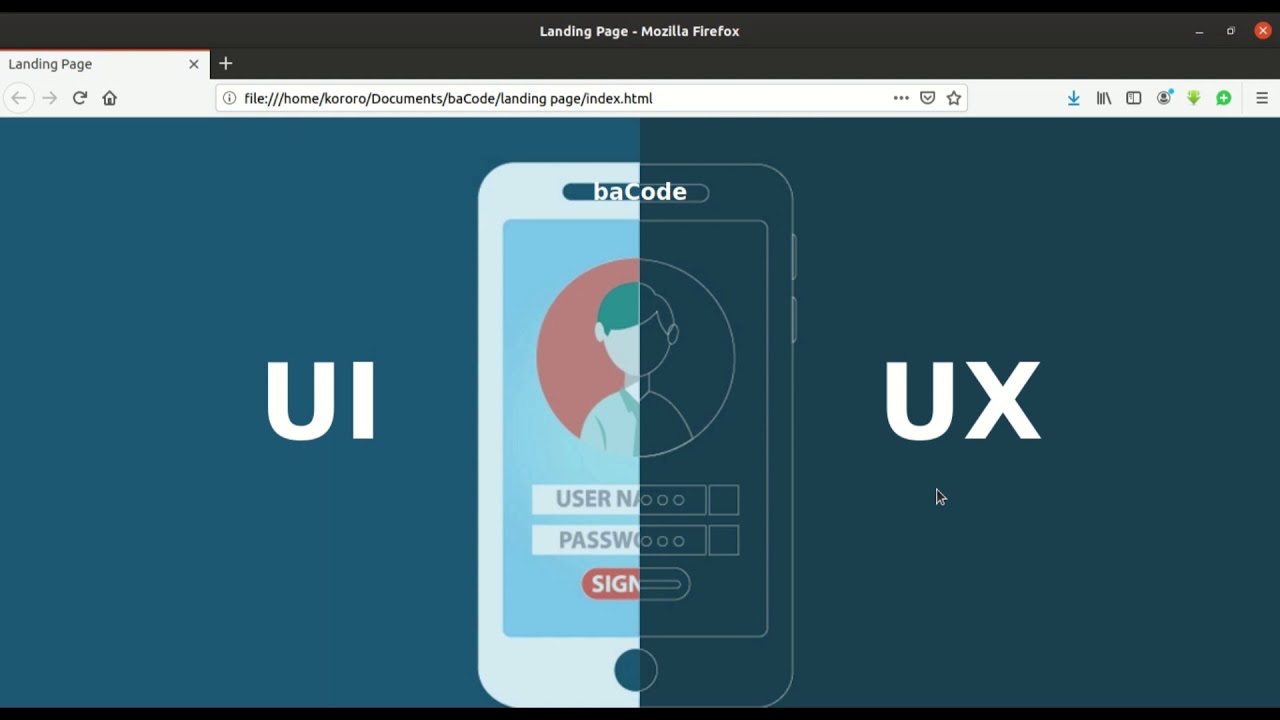 Tutorial custom LANDING PAGE website ui ux dengan HTML CSS & JAVASCRIPT ...