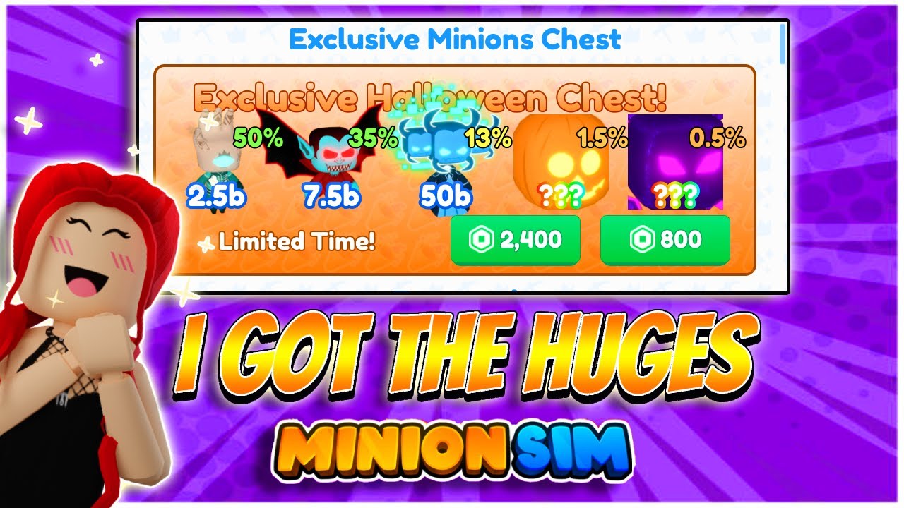 Minion Simulator I Got The NEW HUGES (update 15) - YouTube
