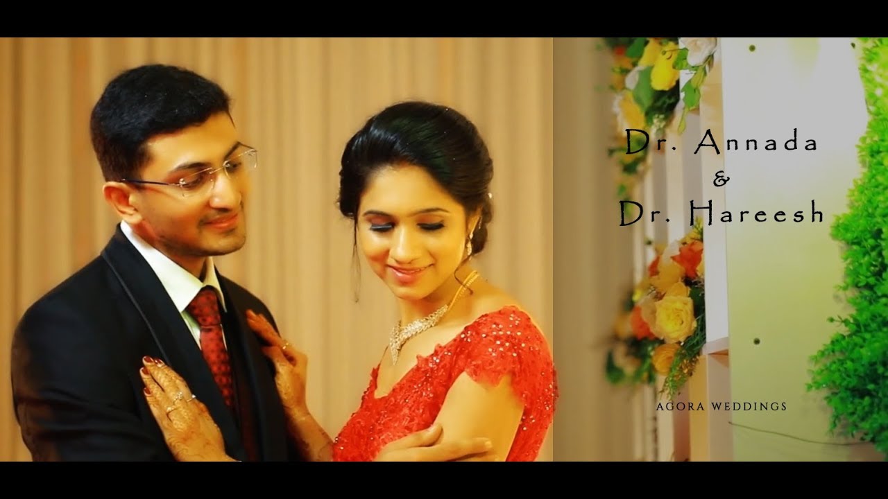 Kerala Doctor's Wedding Reception Highlights || Dr. Annada + Dr ...