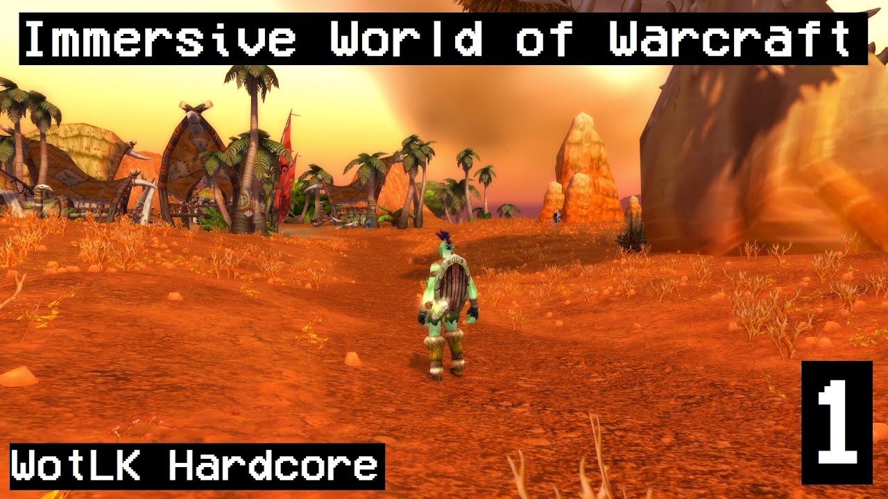 WotLK Hardcore Leveling: Part 1 || Immersive World of Warcraft - YouTube