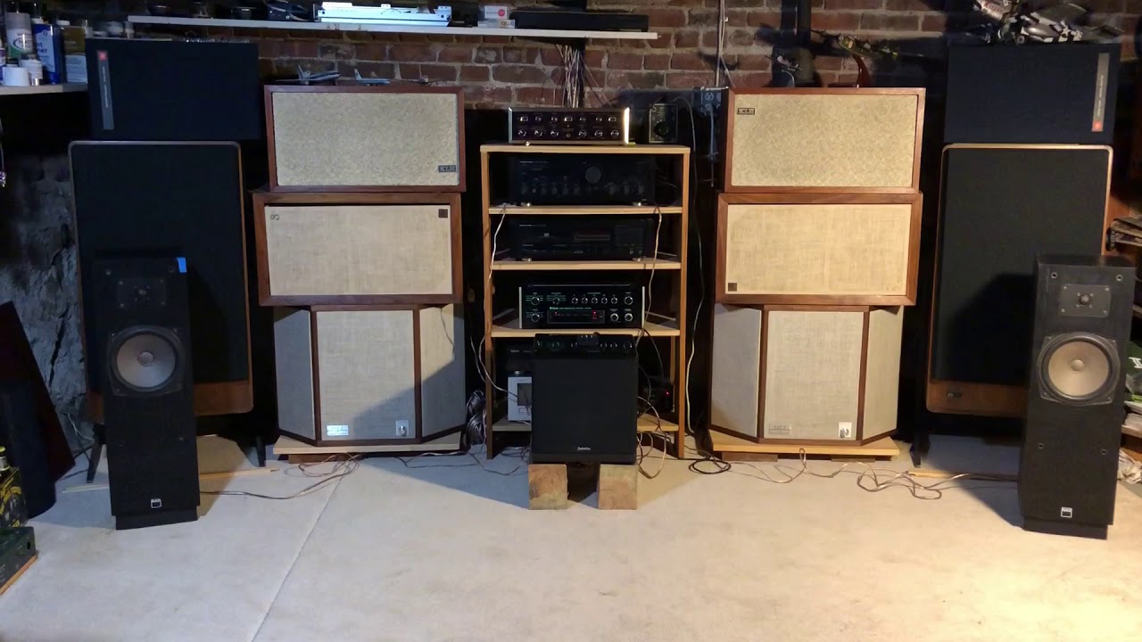 Victor:JVC M 7050 McIntosh C34V NAD 20 speakers 2 - YouTube