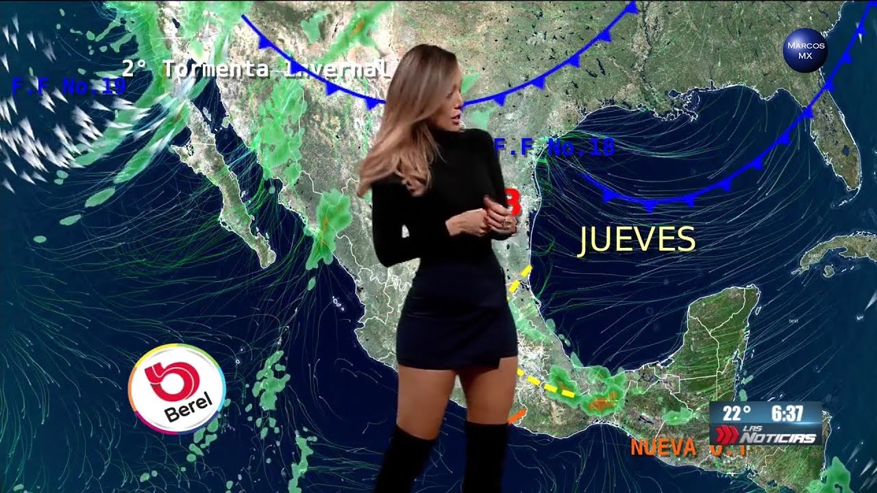 Gaby Lozoya clima 27 de noviembre 2019 HD - YouTube