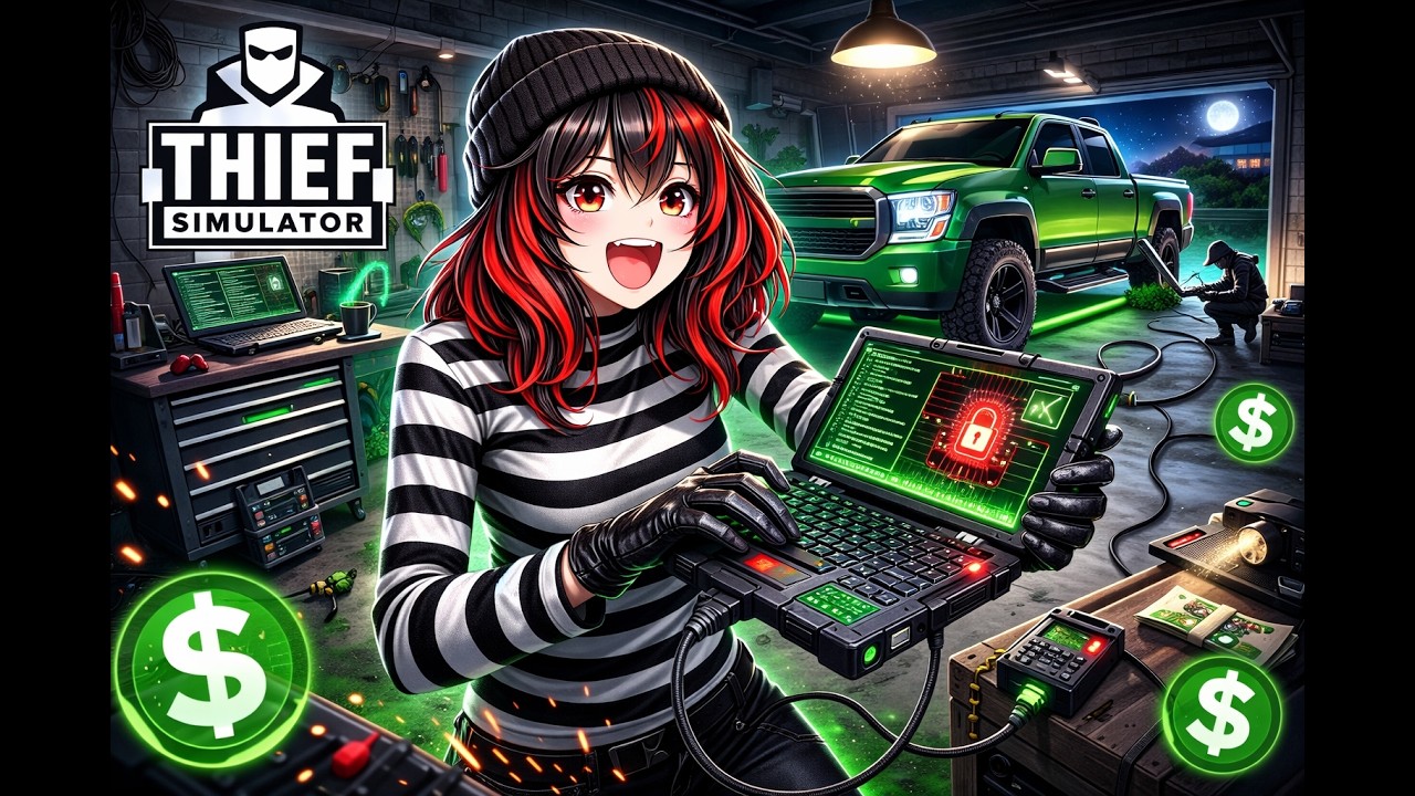Ich lerne das Hacken! Thief simulator - YouTube