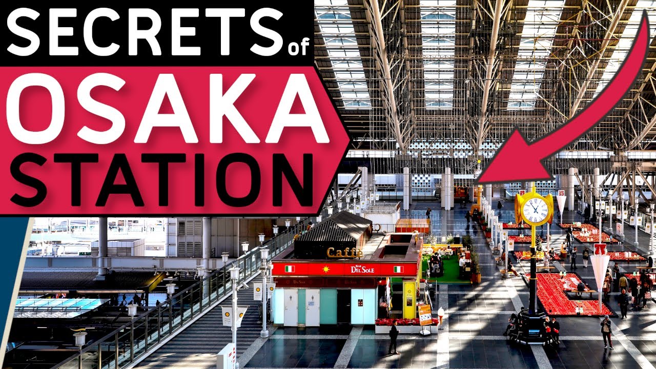 Exploring Secrets of Osaka Station - YouTube