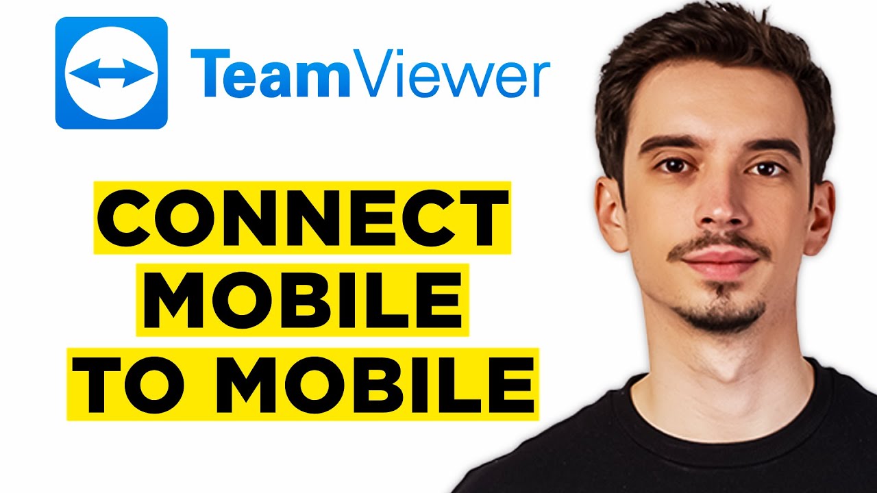 How To Connect TeamViewer Mobile To Mobile (2025) - Step by Step Tutorial - YouTube