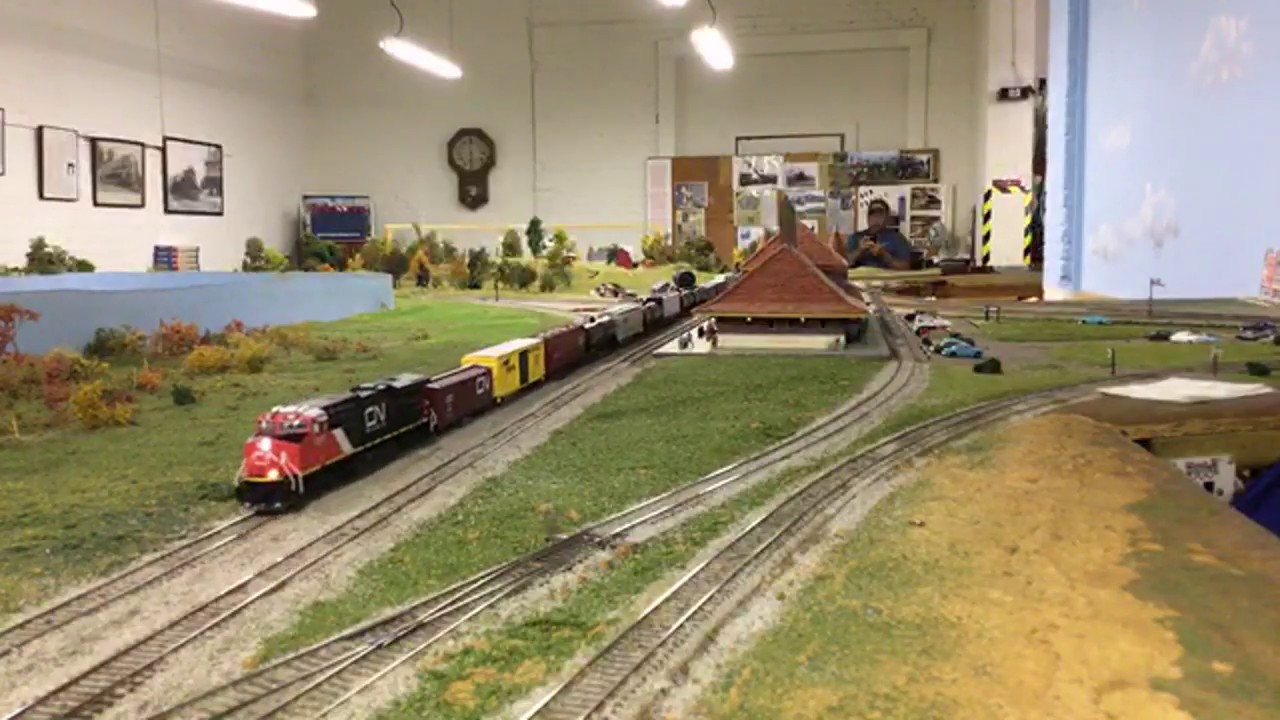 Durand Union Station Model RR Club - YouTube
