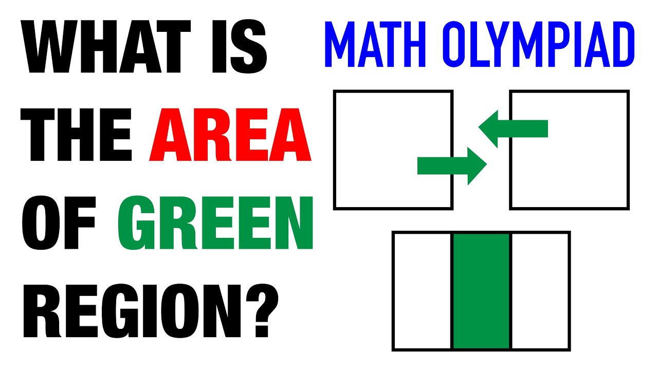 What is the area of the region where the two squares overlap? - 6th ...