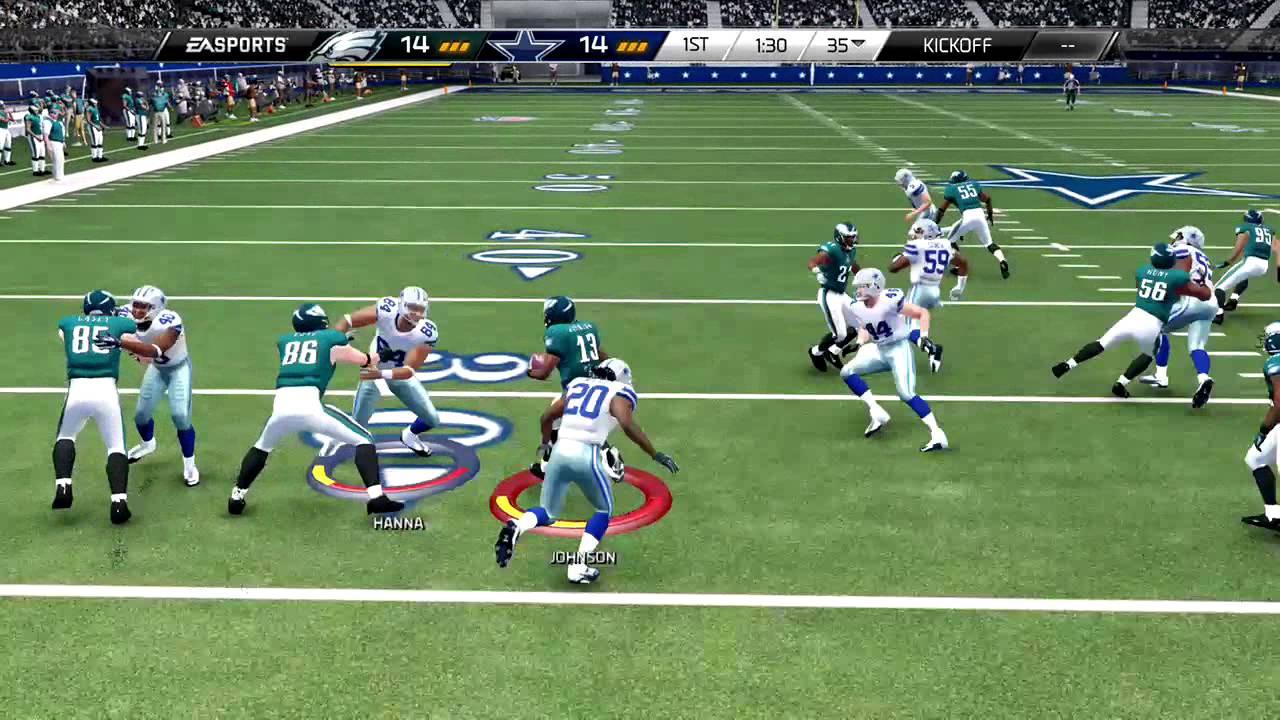Madden NFL 25 kick return - YouTube