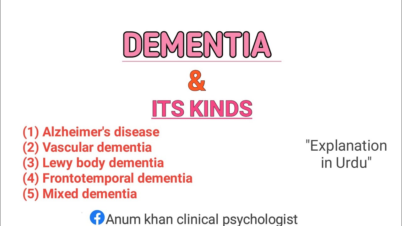 Dementia And Its Types In Urdu Psychology DSM YouTube dementia-and-its-types-in-urdu-psychology-dsm-youtube