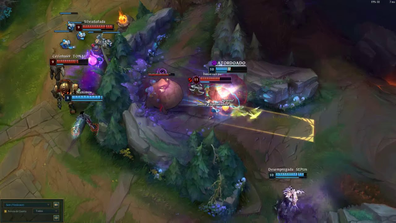 Sion ult on reverse - YouTube