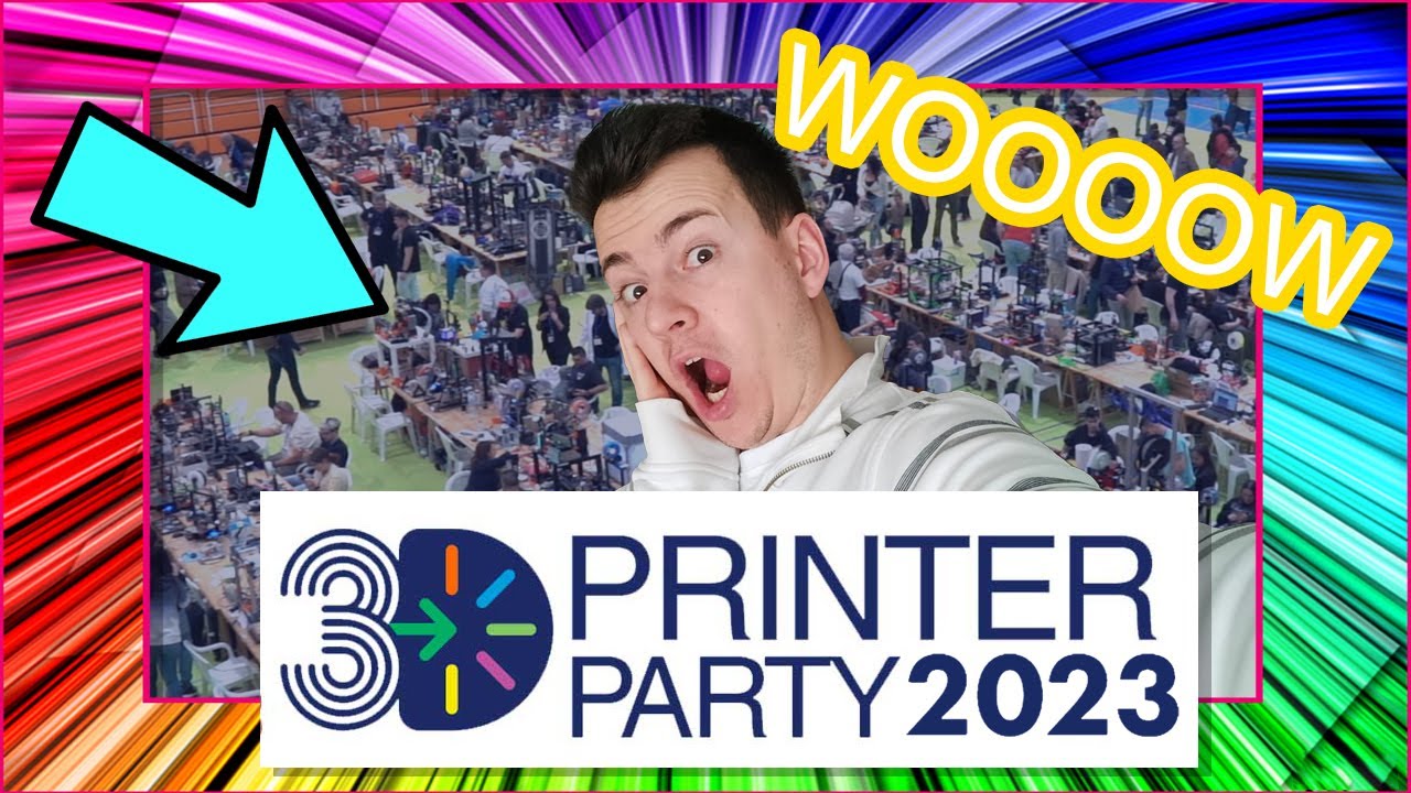 💥 👌ASÍ FUE la 3D PRINTER PARTY 2023 / KIZU STUDIOS - YouTube