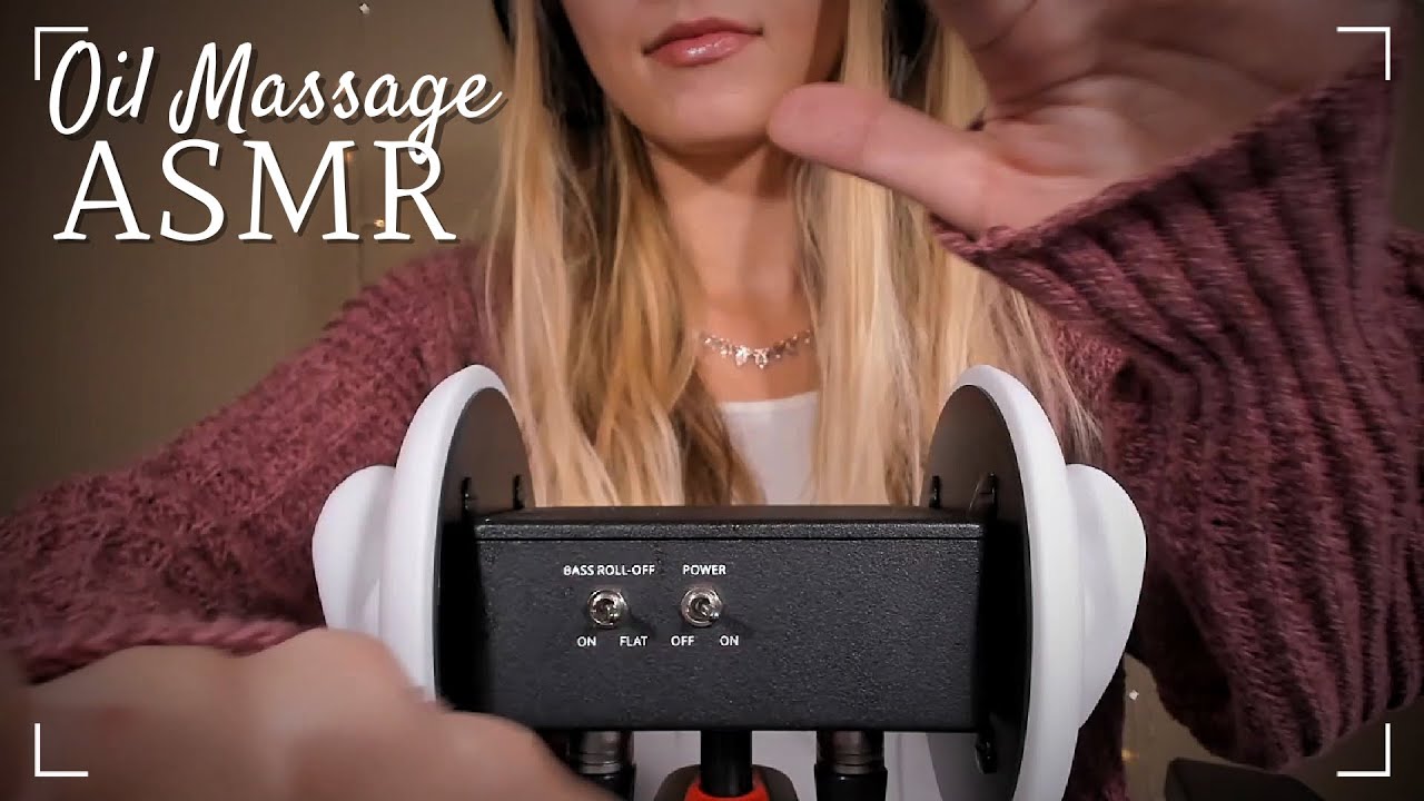 ASMR Oil Ear Massage & Bead-filled Compress Triggers (NO TALKING) for ...