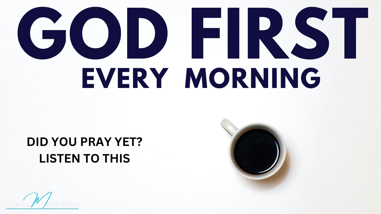 QUIET TIME WITH GOD As His Masterpiece | Blessed Morning Prayer Start ...