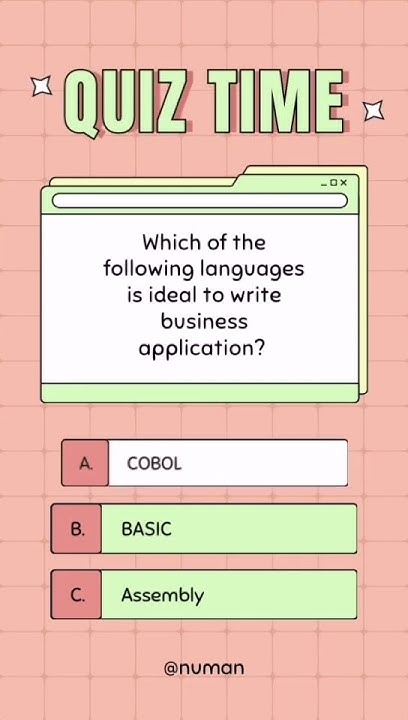 Computer Ics Part 2 Chapter 8 Quiz 58 Quiz Icscomputer Quiztime Educationsequence Coding