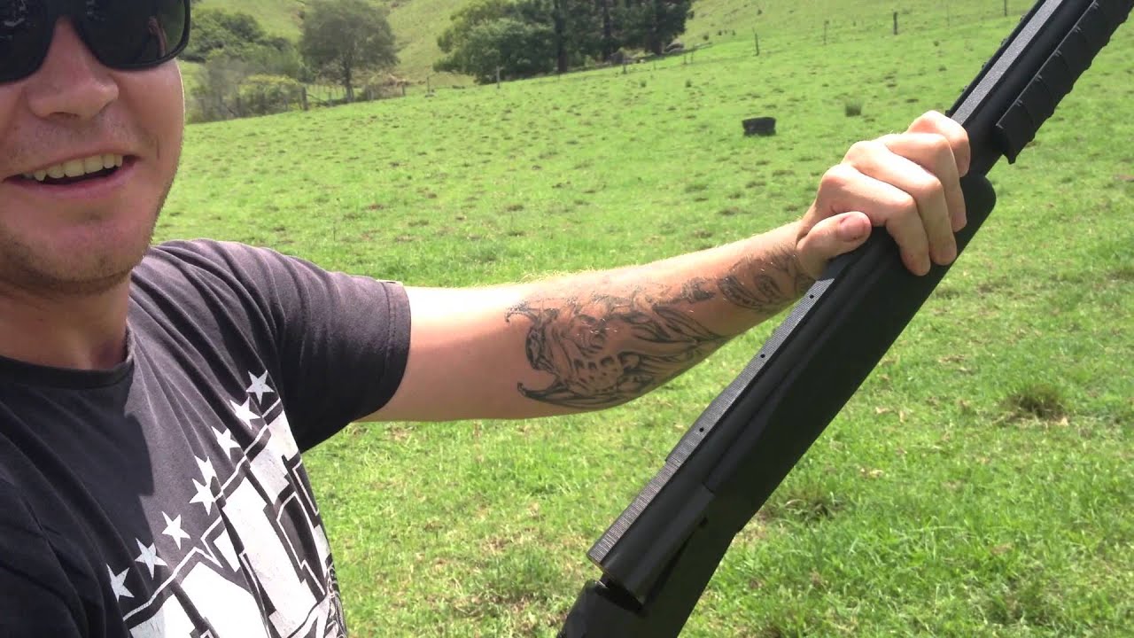 Stoeger Double Defense first shot - YouTube
