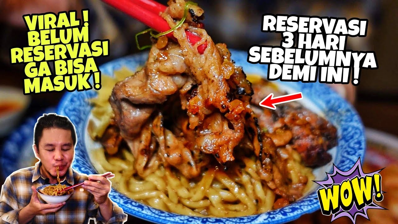 RAME POL ! VIRAL DI TIKTOK SAMPE WAJIB RESERVASI 2-3 HARI SEBELUMNYA ! | WANG LI HENG | KULINER ...