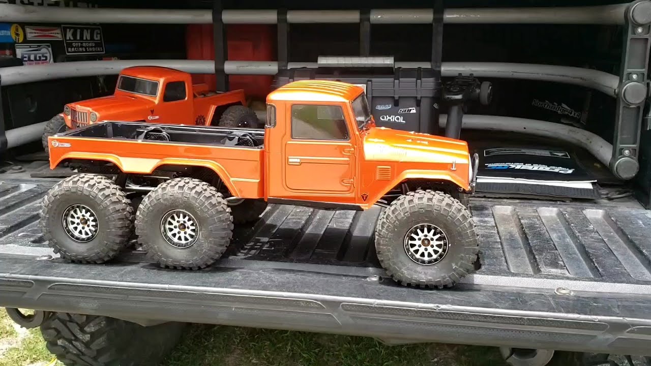 GSpeed Traxxas TRX 6X6 LCG competition build - YouTube