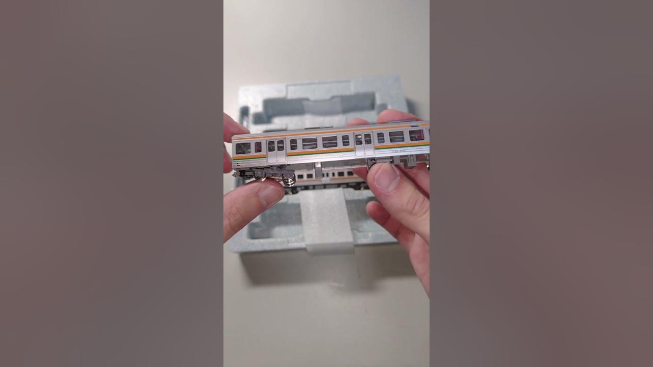 [ASMR風開封]KATO 10-1860 211系5000番台(中央本線) 3両セットを開封 - YouTube