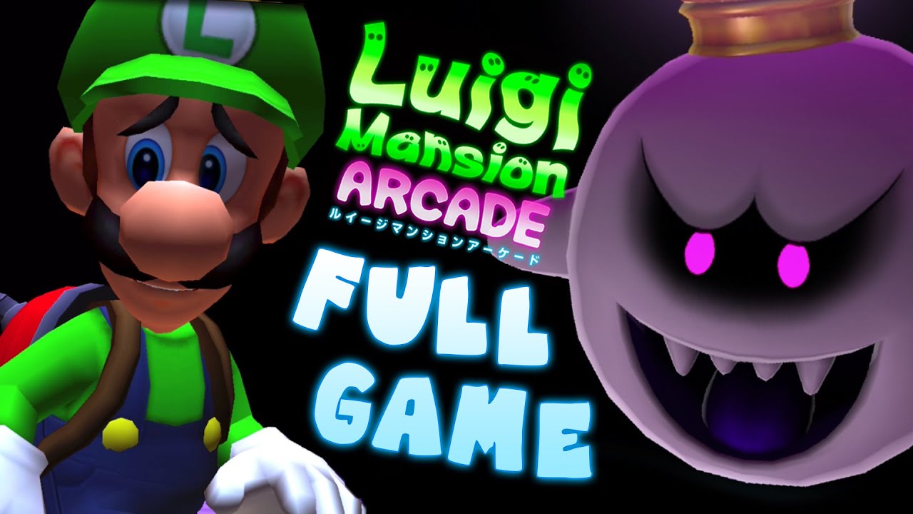 Luigi's Mansion Arcade FULL GAME Walkthrough - YouTube