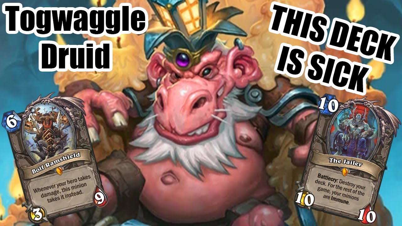 THIS DECK IS REALLY FUN | Togwaggle Druid | March of the Lich King ...