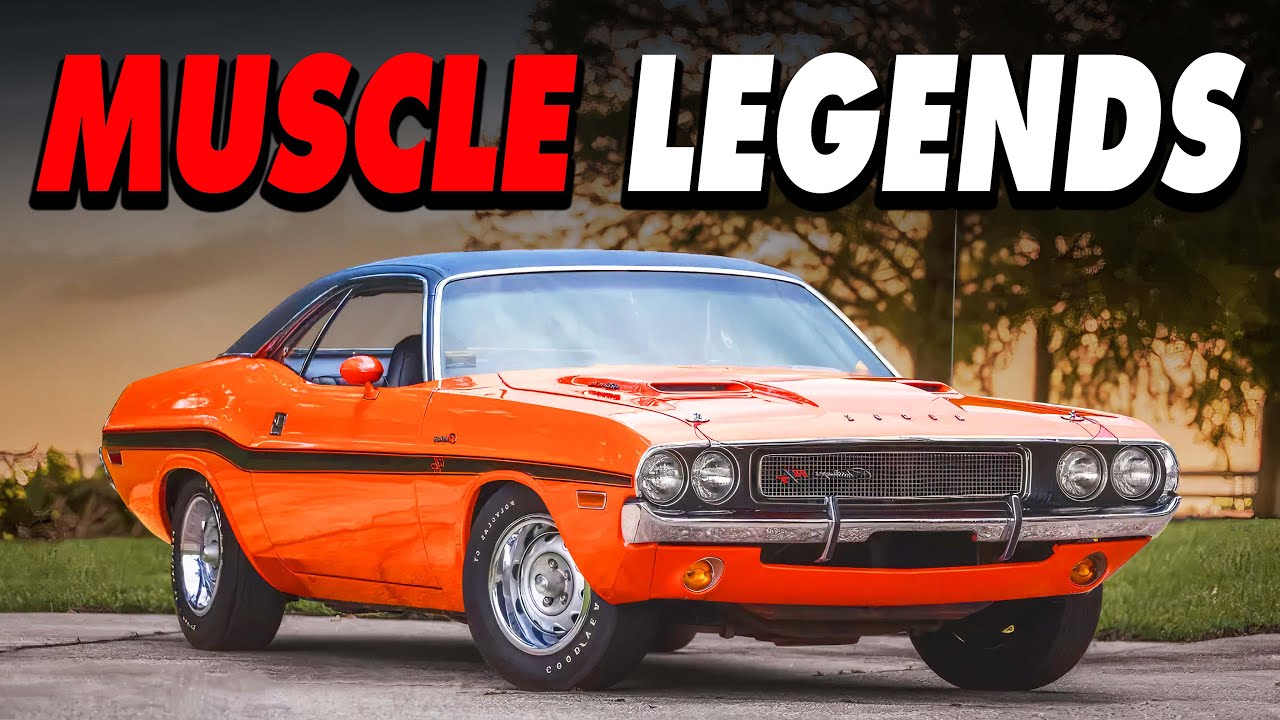 Top 10 Greatest Muscle Cars Ever Made – Ultimate Power & Style! - YouTube