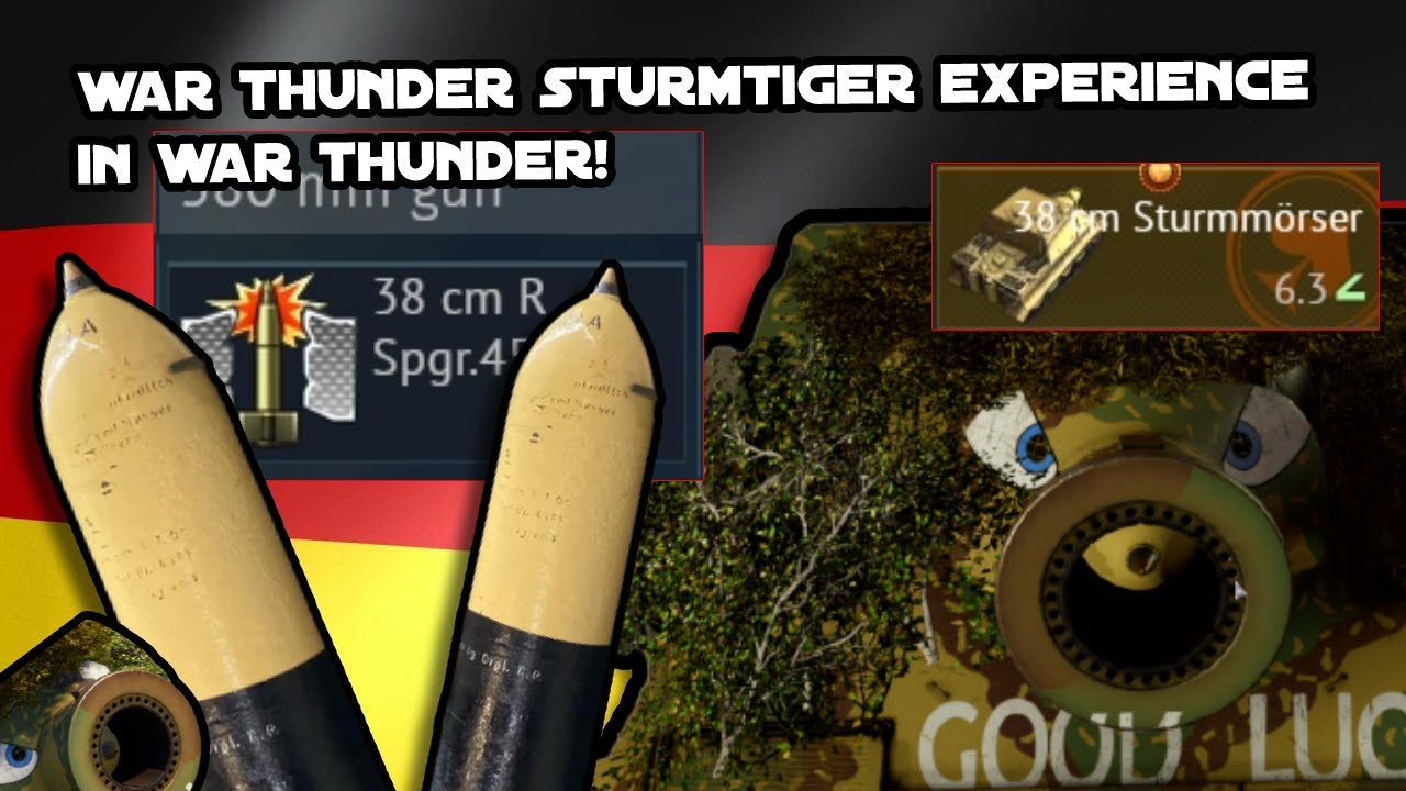 War Thunder Sturmtiger experience - YouTube