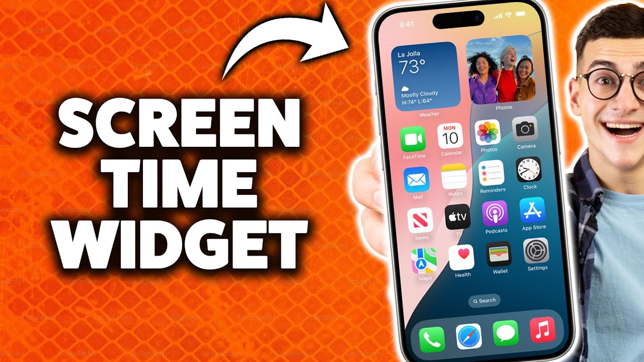 How To Add Screen Time Widget To iPhone Home Screen 2026 (Step-By-Step ...