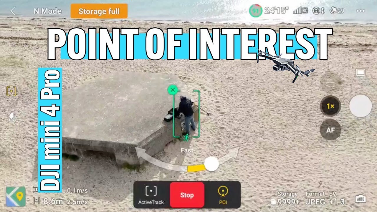 DJI Point of Interest Tutorial 🔄 | How to Master POI Shots Like a Pro ...