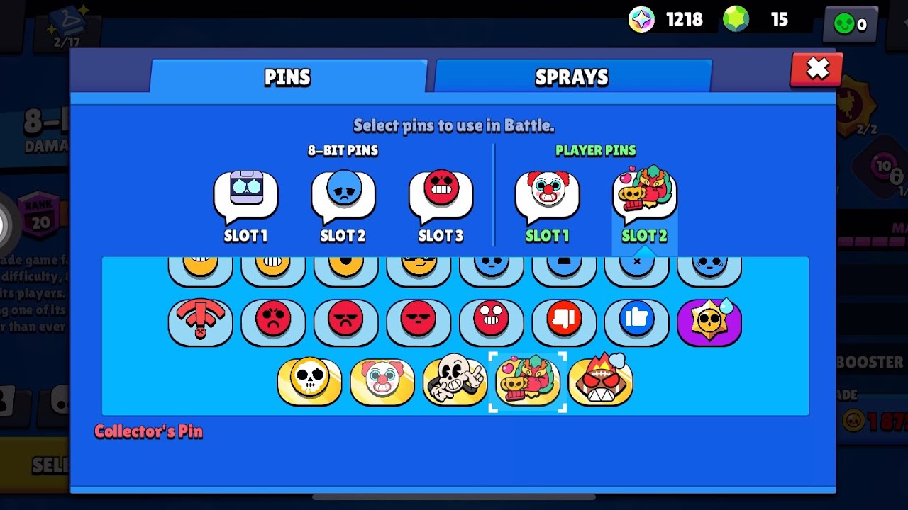 How to customize your emotes in brawl stars - YouTube