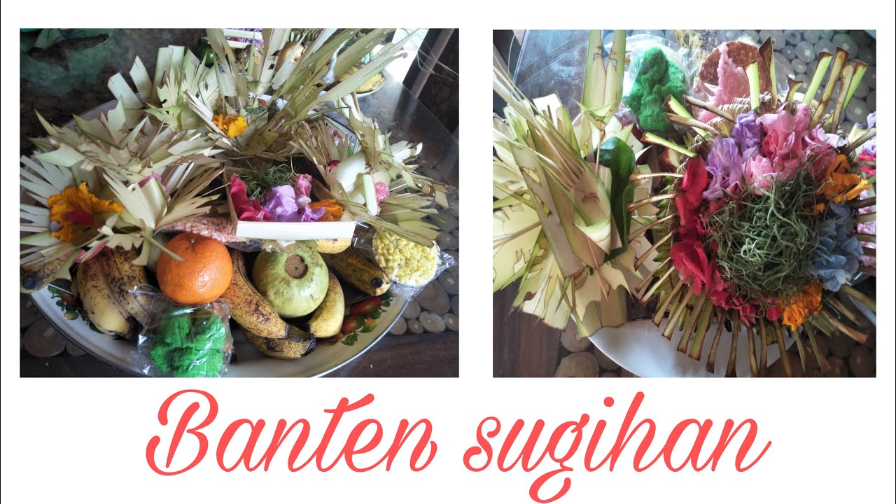 Cara metanding banten ngerebonin ring rahina sugihan - YouTube