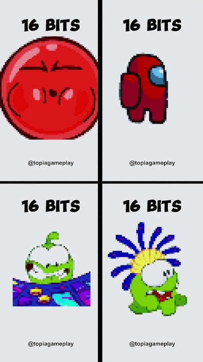 64 bits 32 bits 16 bits 8 bits 4 bits 2 bits 1 bit 1/2 bit 1/4 bit #animation #shorts #memes ...
